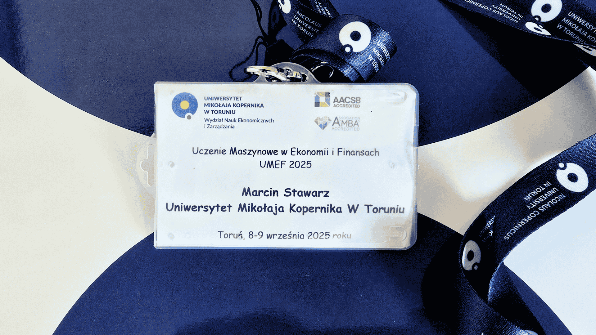 Marcin Stawarz na konferencji naukowej w Toruniu - Data Wizards