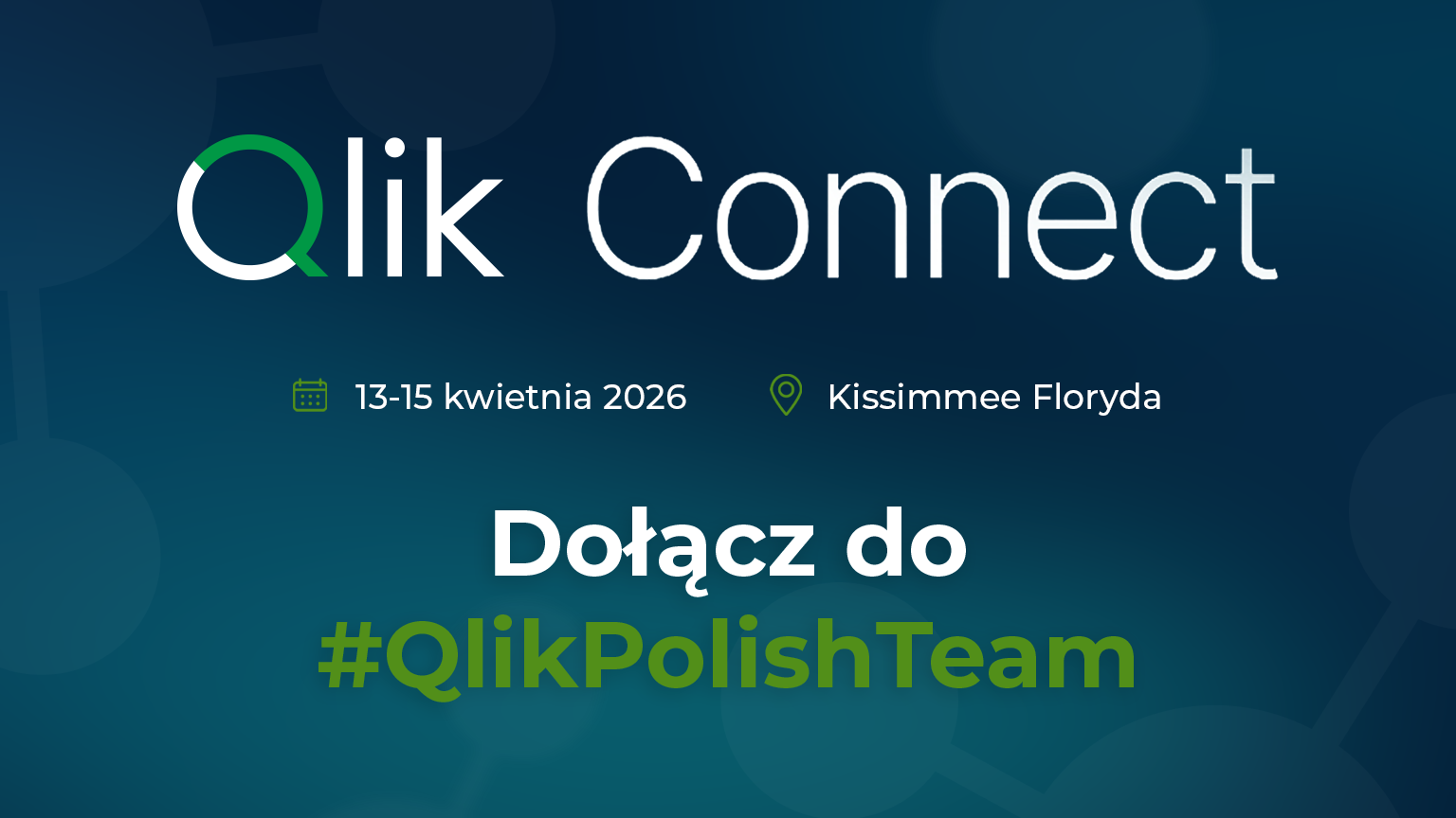 Dołącz do #QlikPolishTeam i polećmy razem na Qlik Connect 2026 - Data Wizards